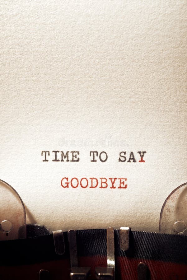 432 Goodbye Say Time To Stock Photos - Free & Royalty-Free Stock Photos ...