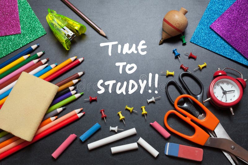 Time to study stock image. Image of class, school, student - 46061011
