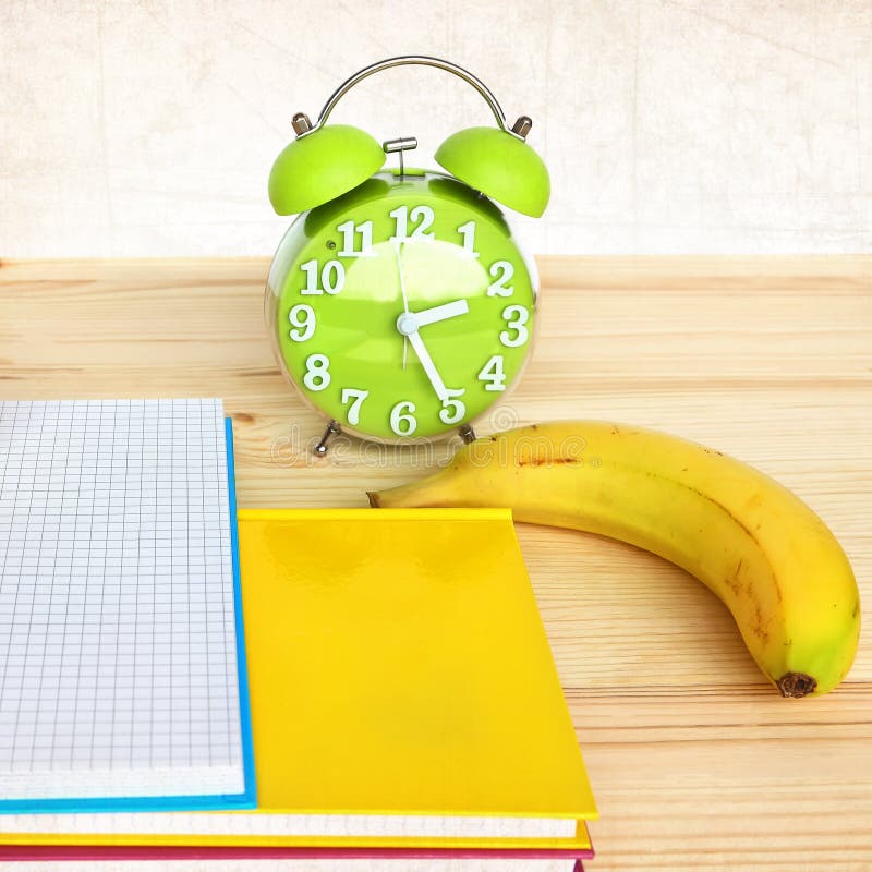 Time for Rest -time for Snacks Stock Image - Image of healthy, apple ...