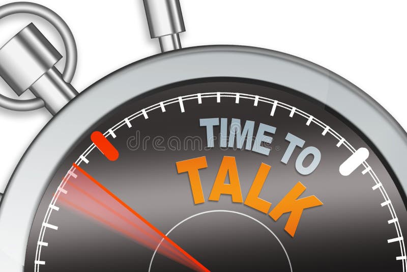 Time To Talk Stock Illustrations – 828 Time To Talk Stock Illustrations ...