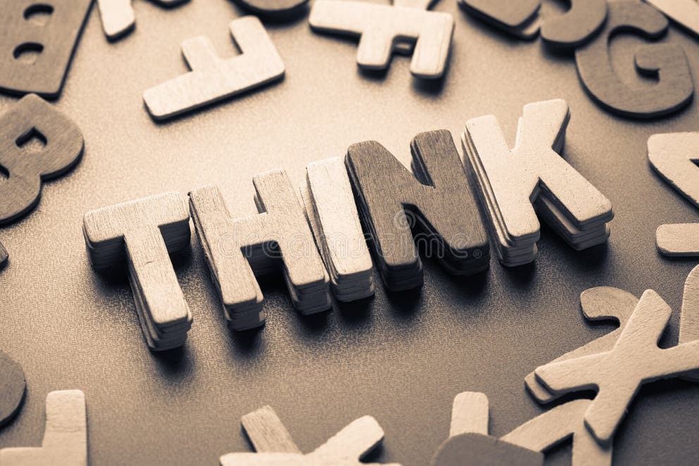 Time to Think stock photo. Image of copy, closeup, intelligent - 97815048