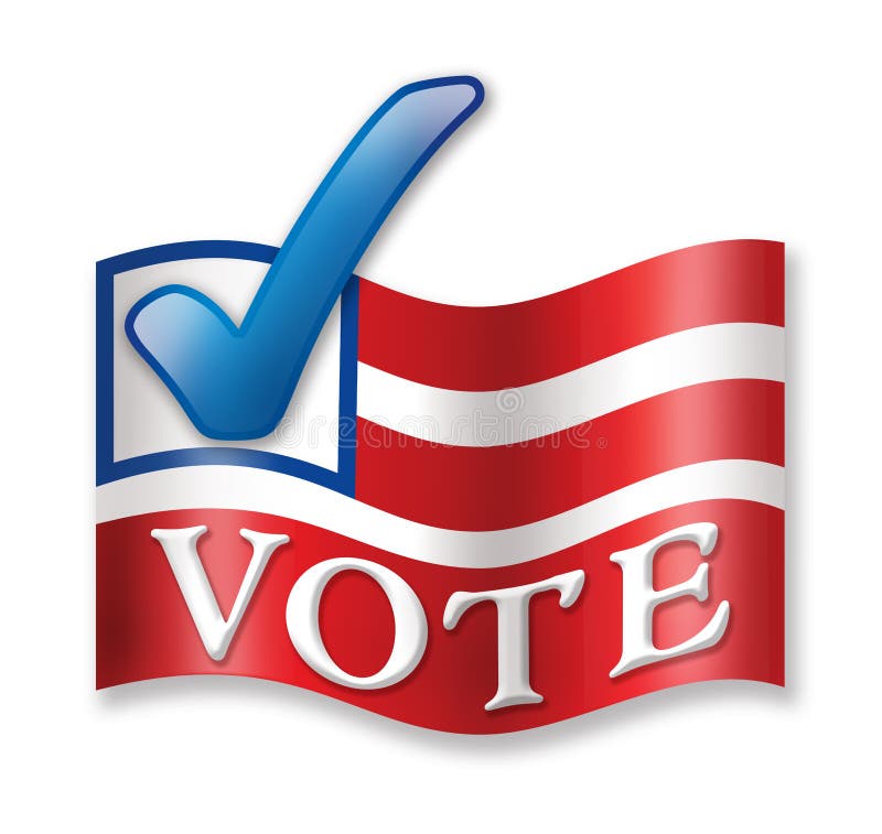 Checkbox Red Vote stock illustration. Illustration of voting - 6712613