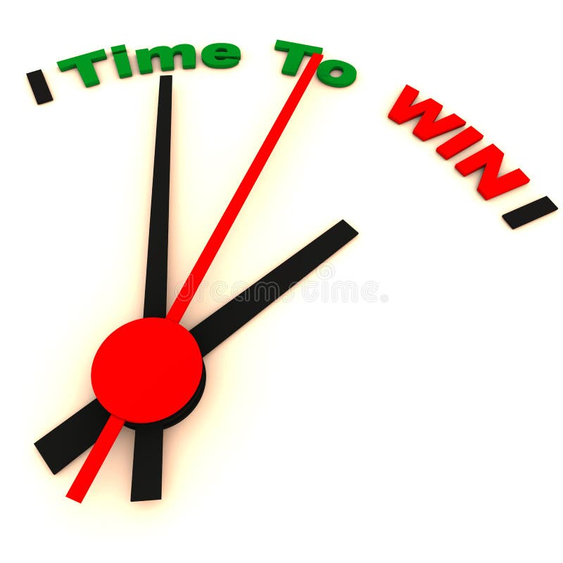 Time To Win Clock Stock Illustrations – 130 Time To Win Clock Stock ...