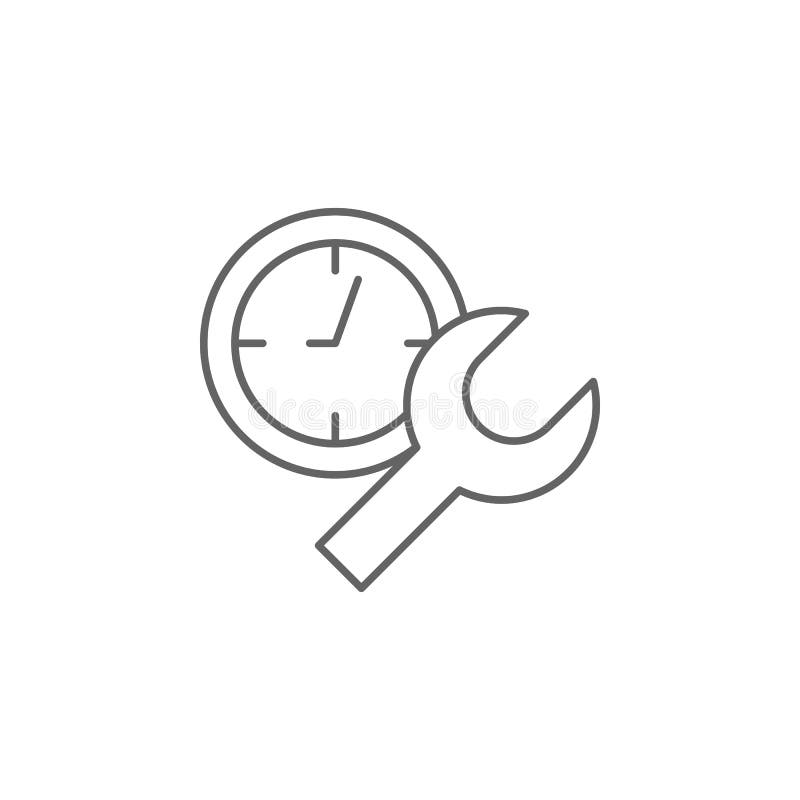 Time, Tool, Time Management Icon. Element of Time Management Icon Stock ...