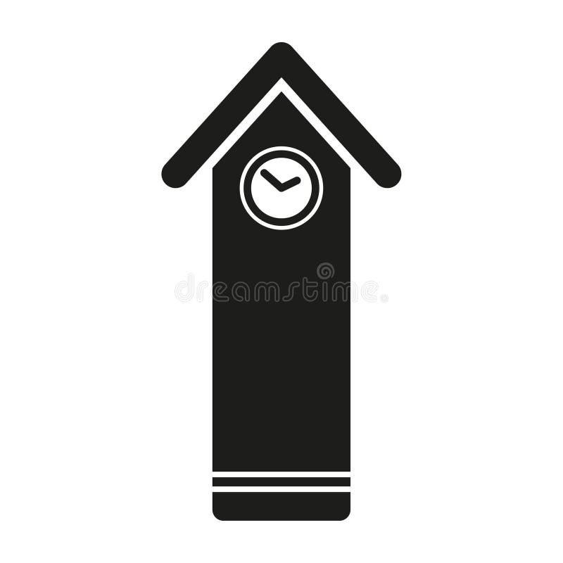 Time Tower Pictograph. Vector Illustration. EPS 10 Stock Vector ...
