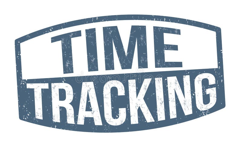 Time Tracking Illustration stock vector. Illustration of card - 89169172