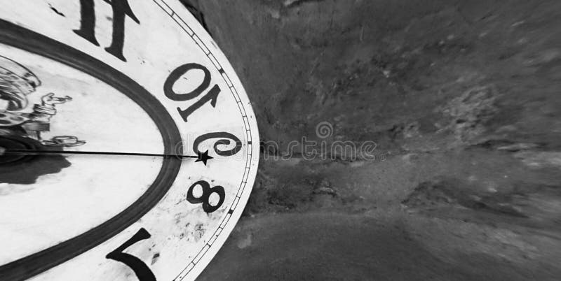 Time Travel Backwards Wall Clock Stock Photo - Image of time, wall ...