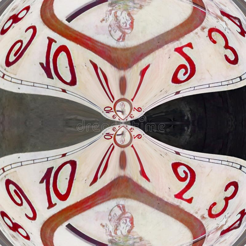 Time Travel. Fourth Dimension Abstract Background Stock Photo - Image ...