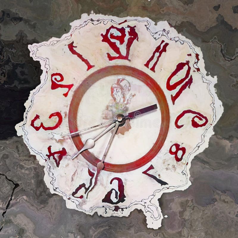 Time Travel. Fourth Dimension Abstract Background Stock Image - Image ...