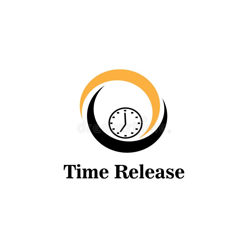 Time Travel Logo Illustration Clock, Road Color Vector Design Stock ...