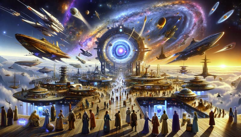 Time Travel Odyssey Journey Beyond Dimensions in Riveting Visual Tale ...