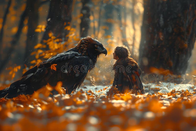 A Time Traveler Encountering Mythical Creatures and Legendary Beasts ...