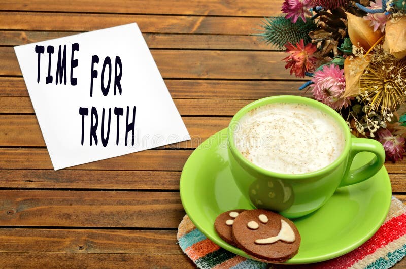 Time for truth text stock image. Image of fake, approval - 65152529
