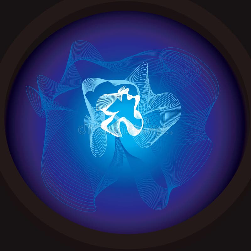 Time tunnel green stock illustration. Illustration of concepts - 1954982