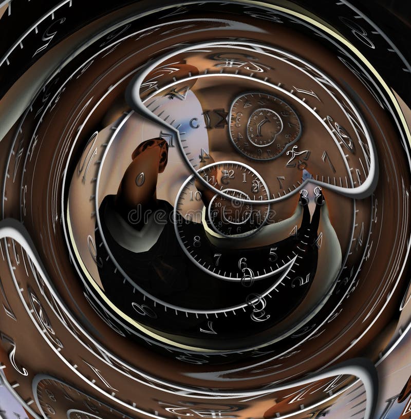 The time twister stock illustration. Illustration of freedom - 131972721