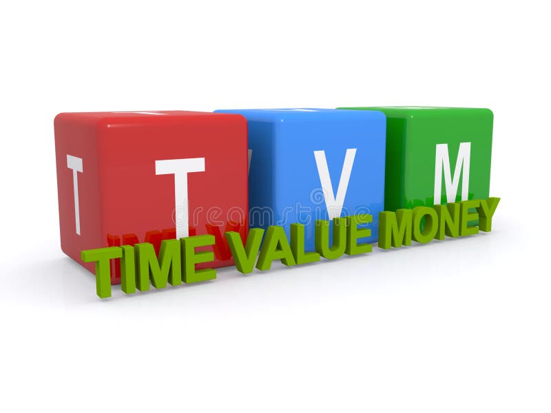 Time value money stock image. Image of colour, block - 42063755