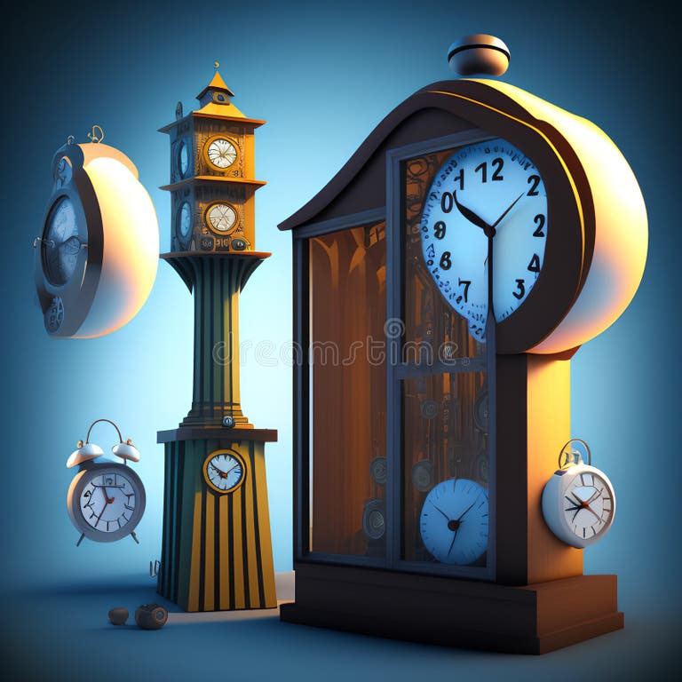 Time Vortex, Generative AI Illustration Stock Illustration - Illustration of intelligence ...