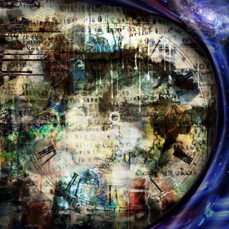 Time warp abstract stock illustration. Illustration of ancient - 250282796