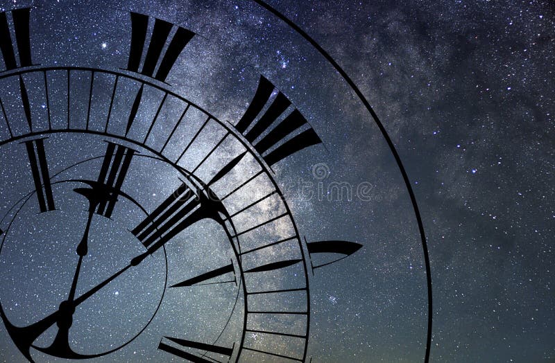 Time Warp. Time and Space, General Relativity Stock Image - Image of ...