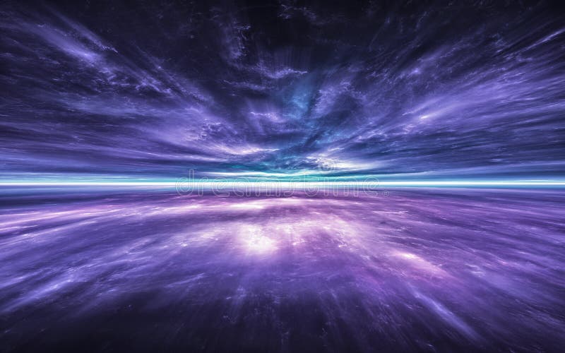 Time Warp, Traveling in Space Stock Illustration - Illustration of star ...