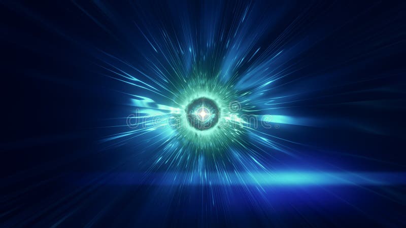 Time Warp Tunnel Background Stock Illustration - Illustration of burst ...