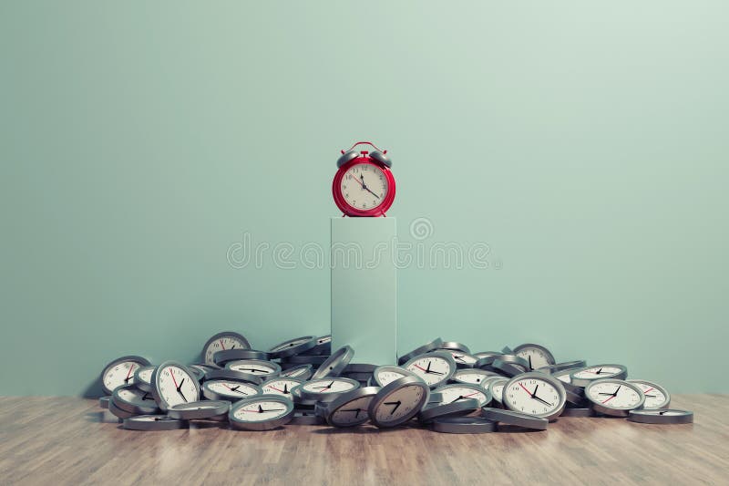 Time wasting stock illustration. Illustration of waste - 297763824