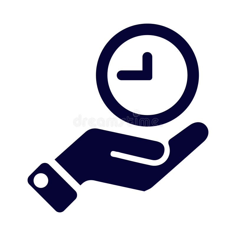 Time, Watch, Hand, Fast Delivery Time on Hand Icon Stock Vector ...