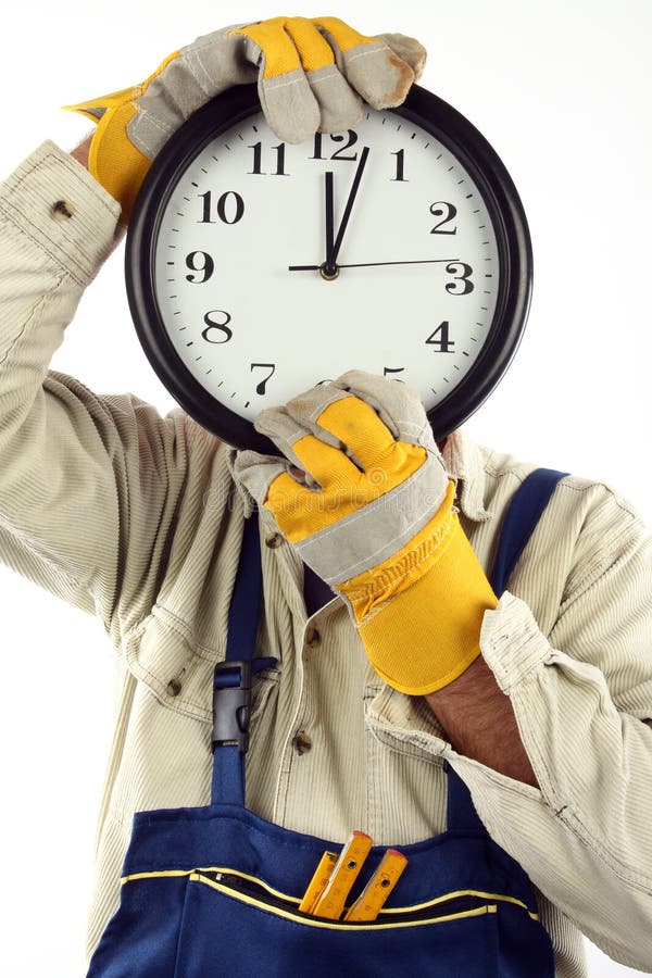 Time for work concept stock image. Image of white, punctuality - 21667271
