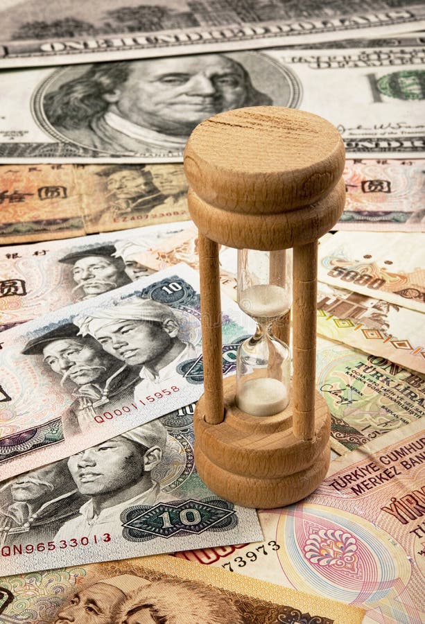 Time is World Money. stock image. Image of banking, money - 42171857
