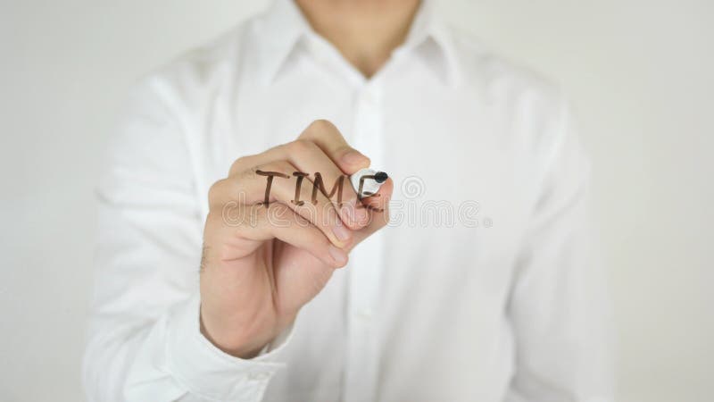 Time, Written on Glass stock photo. Image of browser - 99354976