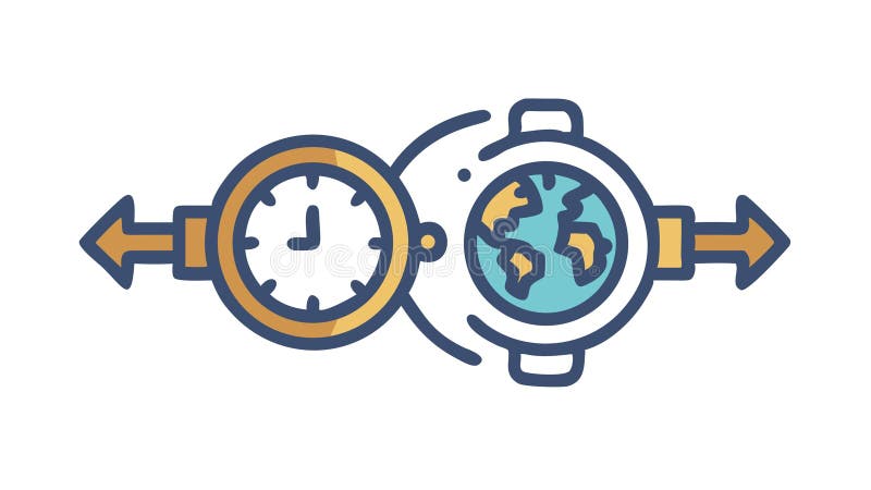 Time Difference Vector Stock Illustrations – 581 Time Difference Vector ...
