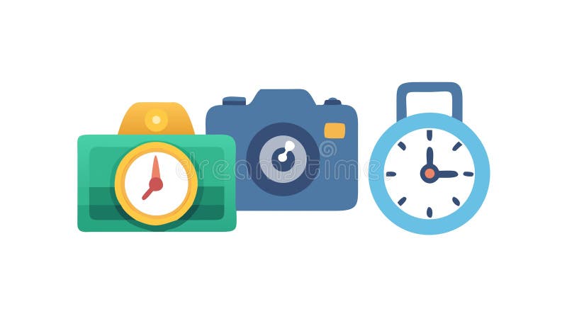 Timed Photography & Time Lapse Control, Vector Design Generative AI ...