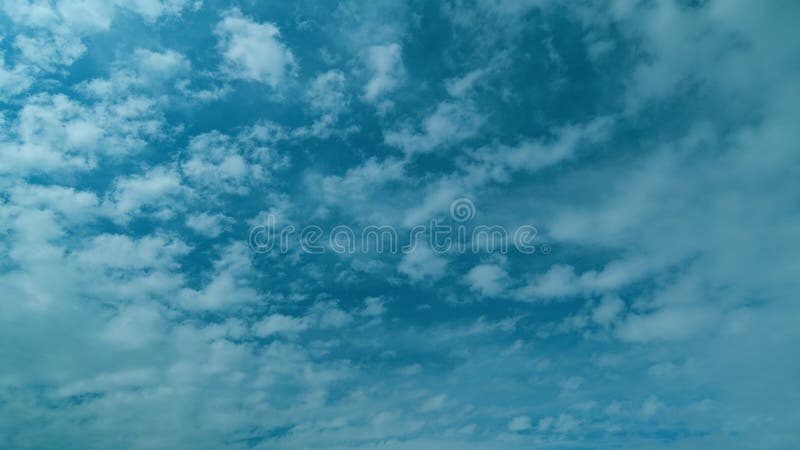 Beautiful Blue Sky with Clouds on Different Layers Background. Majestic ...