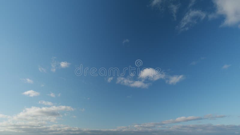 Clearing Day and Good Windy Weather. Sparse Translucent White ...