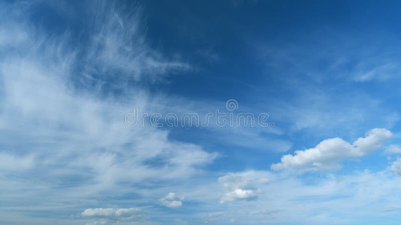 Cloud Nature Background. Blue Sky with Clouds and Sun. Nature ...