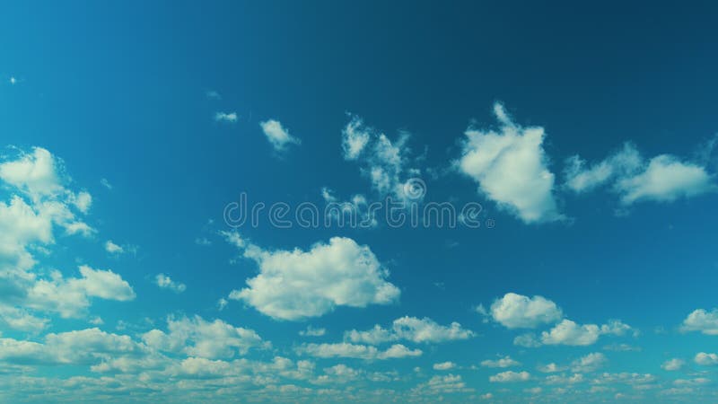 Creating a Peaceful and Refreshing Atmosphere. Blue Sky with Clouds ...