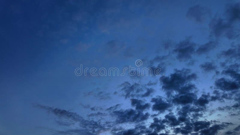 Dark Clouds Transition To a Lighter Sky in a Dramatic Timelapse ...