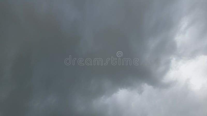 Timelapse of Gray Rain Clouds Stock Video - Video of ecology, cyclone ...