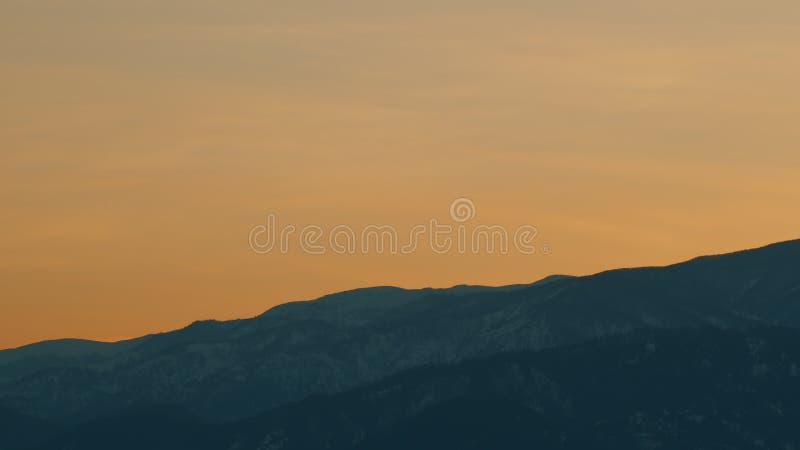 Landscape with Mountains. Beautiful Tropical Background. Clouds Flow in ...