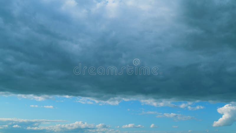Light Cloudiness on a Sky Background. White Fluffy Clouds in Blue Sky ...