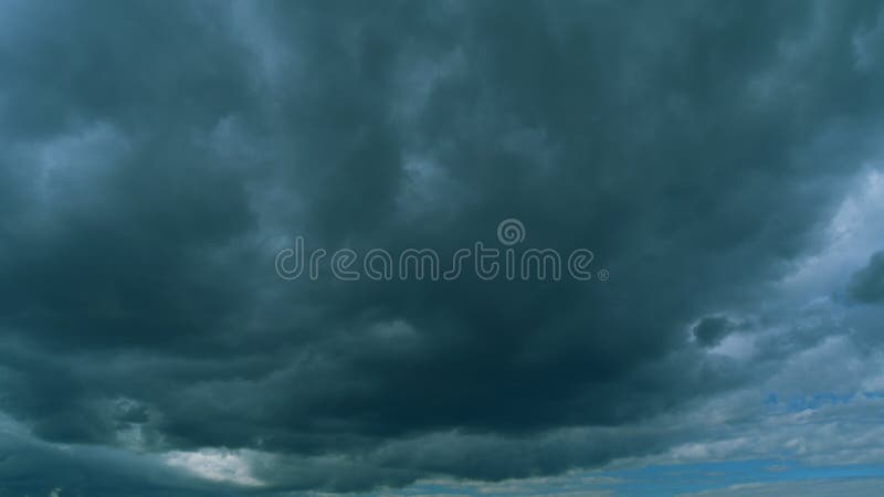 Magic Dramatic Sky in Rainy Weather. Dark Thunderstorm Clouds Rainy ...