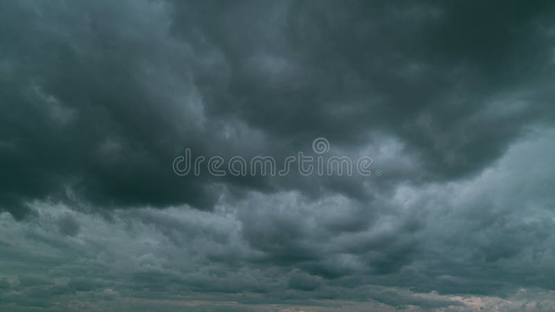 Magic Dramatic Sky in Rainy Weather. Dark Thunderstorm Clouds Rainy ...