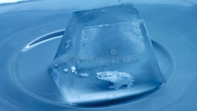 Timelapse of Melting of Ice Cube Stock Video - Video of heat, crystal ...
