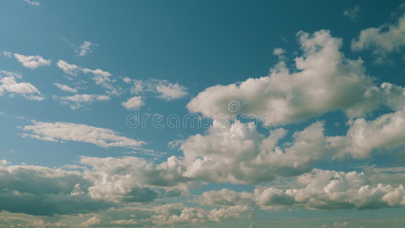 Natural Sky Beautiful Blue and White Texture Background. Clear Blue Sky ...