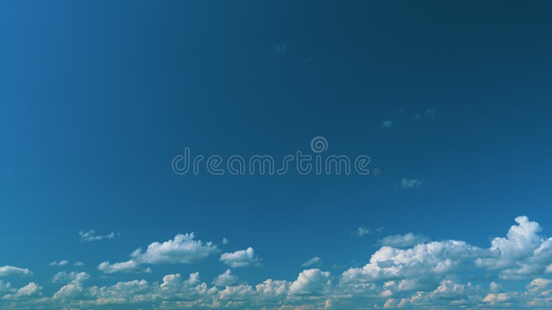 Sky Blue or Azure Sky and Clouds. Soft White Clouds on Pastel Blue Sky ...