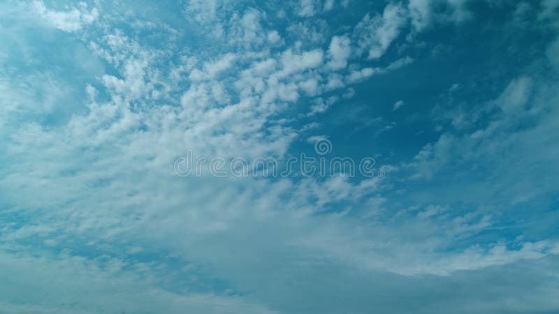 Sky with Different Types of Clouds in Layers. Sky with Beautiful Silky ...