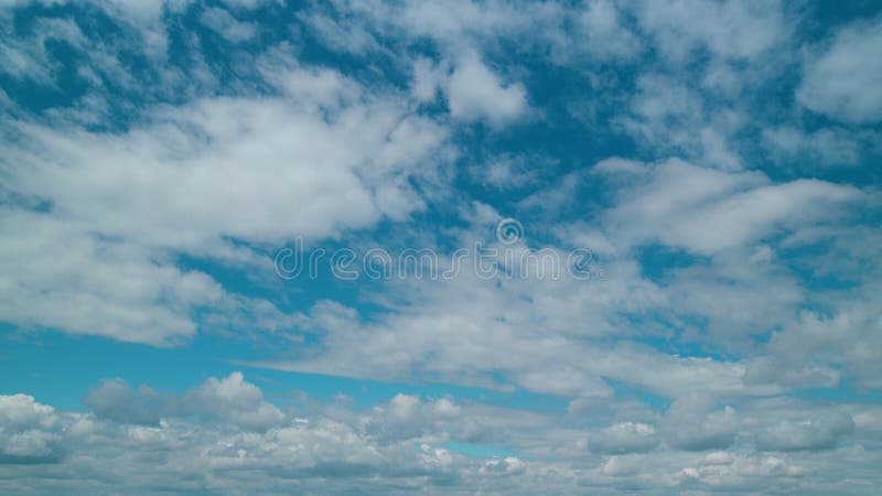 Sky with Different Types of Clouds in Layers. Sky with Beautiful Silky ...