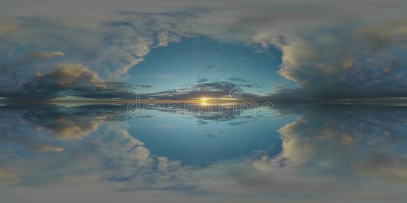 Timelapse Sky View Cloudy Nature Equirectangular Cloudscape, 360 ...