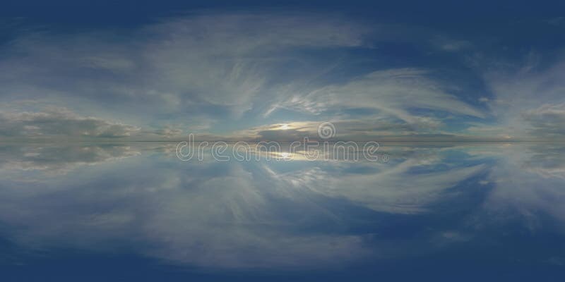 Timelapse Sky View Cloudy Nature Equirectangular Cloudscape, 360 ...