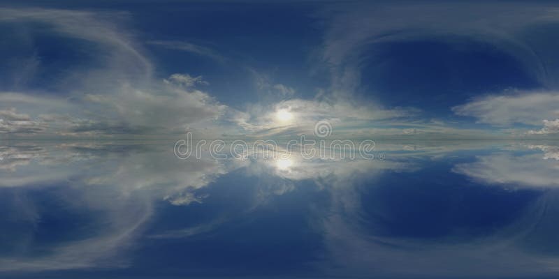 Timelapse Sky View Cloudy Nature Equirectangular Cloudscape, 360 ...